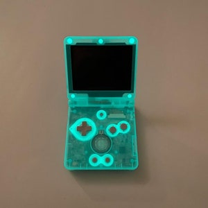 Nintendo Gameboy Advance SP IPS LCD V2 Screen brighter Screen Glow in ...