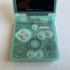 Nintendo Gameboy Advance SP IPS LCD V2 Screen brighter Screen Glow in ...