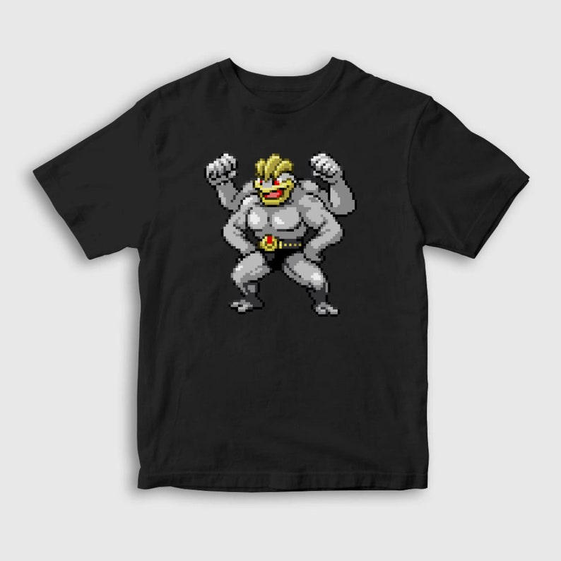 Machamp Pokemon Pixel Art Printable Digital Poster 3 Files in - Etsy Canada