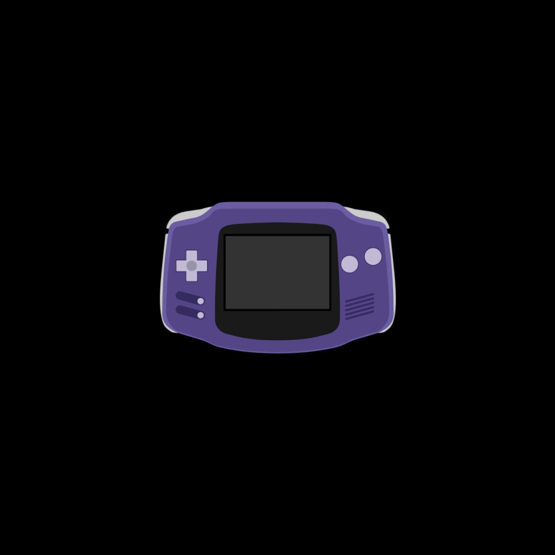 Gameboy Advance Printable Digital Poster 3 Files in SVG, PNG and JPG - Etsy