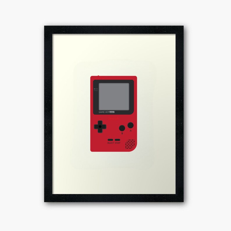 Gameboy Pocket Printable Digital Poster 3 Files in SVG, PNG and JPG - Etsy