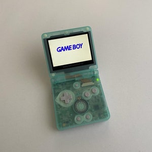 Nintendo Gameboy Advance SP IPS LCD V2 Screen brighter Screen Glow in ...