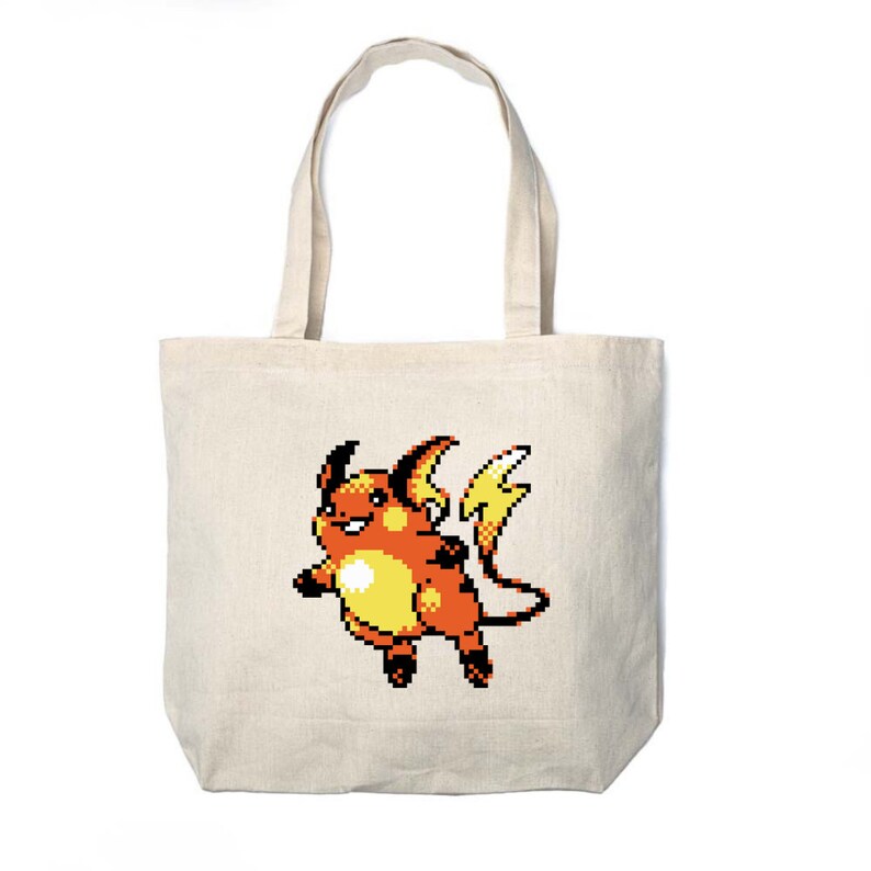 Raichu Pokemon Pixel Art Printable Digital Poster 3 Files in - Etsy