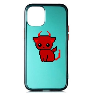 Halloween Cat Pixel Art Printable Digital Poster 3 Files in SVG, PNG ...