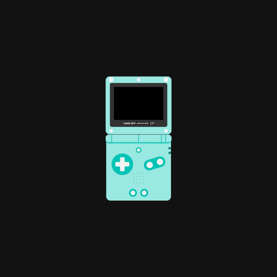 Gameboy Advance Sp Printable Digital Poster 3 Files in SVG - Etsy