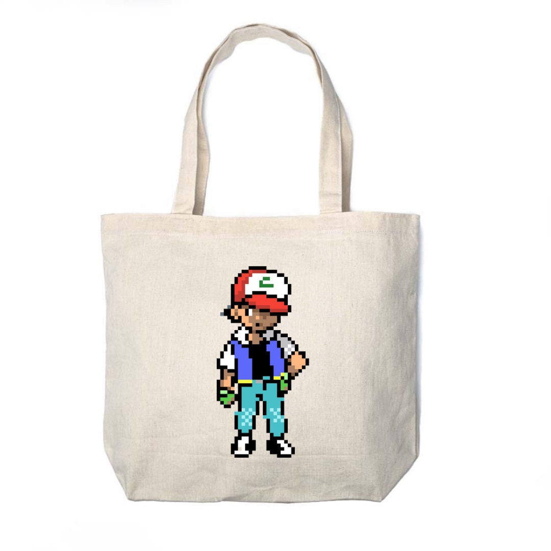 Ash Ketchum Pokemon Pixel Art Printable Digital Poster 3 Files in SVG ...