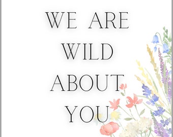 Wildflower Themed Find the Guest BINGO Wildflower Themed - Etsy