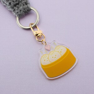 Dim Sum Keychain | Cute Dim Sum Acrylic Charms | Dumplings | Cute Baos ...