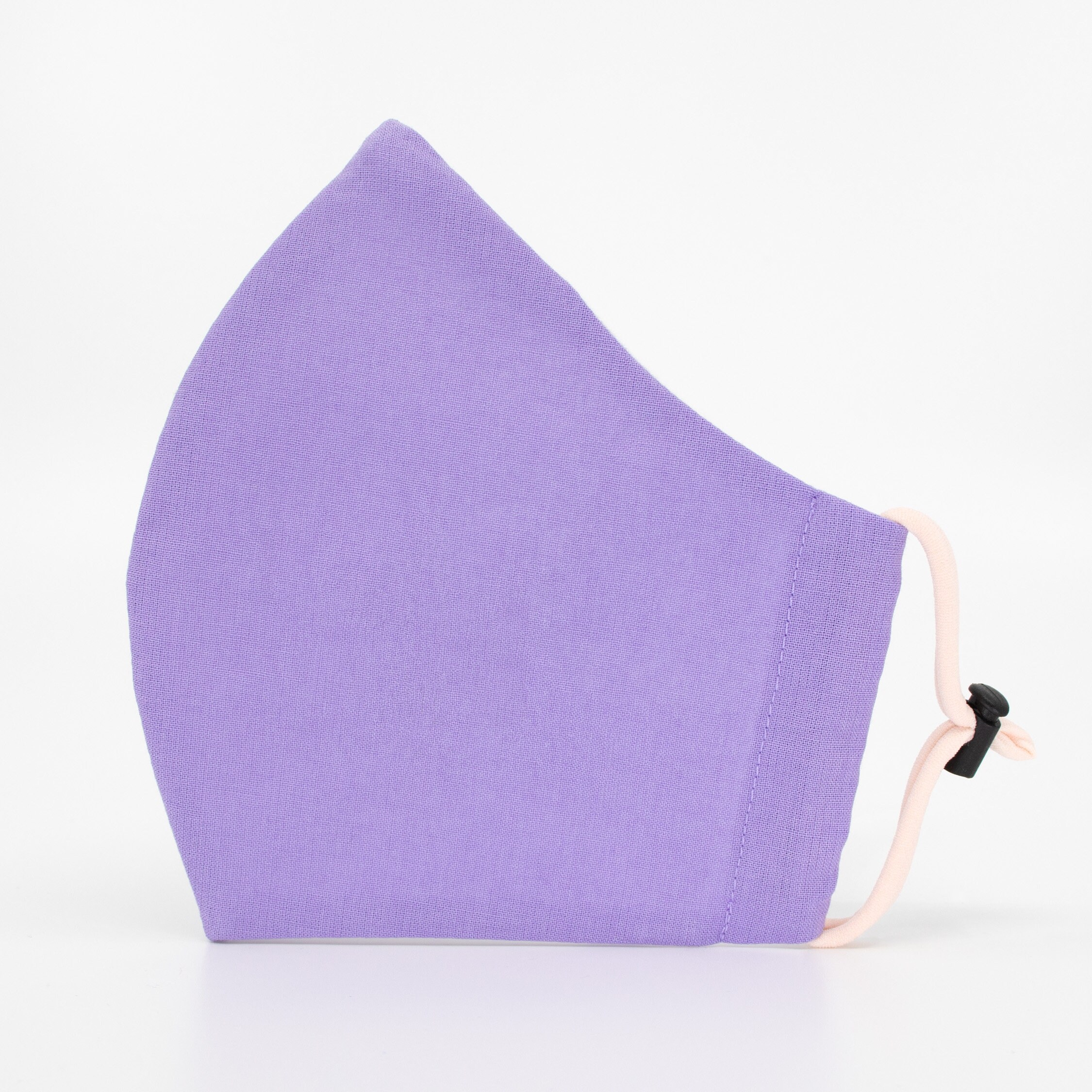 Solid Color Face Masks, 2-pack, 3-layers, 100% Cotton With Filter ...