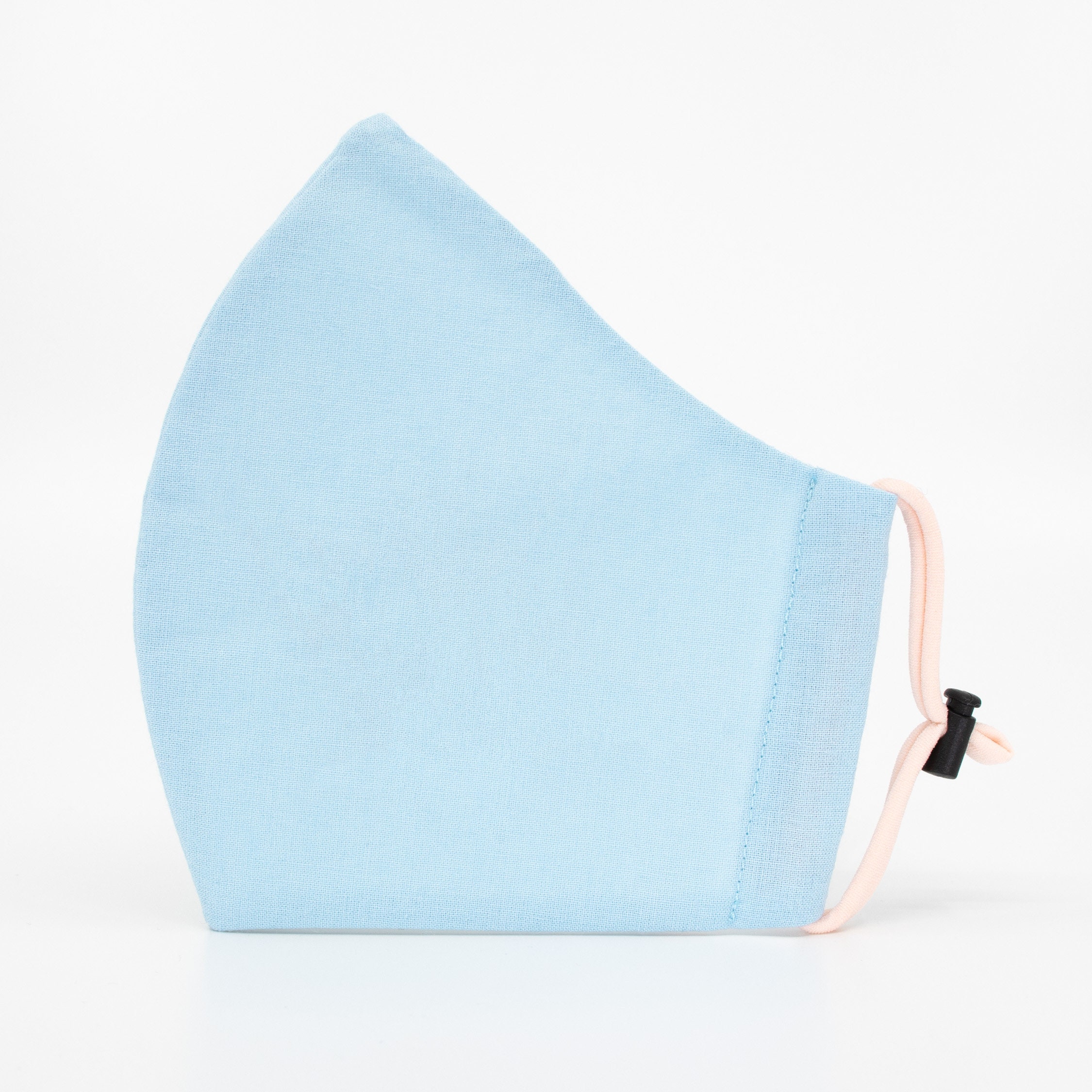 Solid Color Face Masks, 2-pack, 3-layers, 100% Cotton With Filter ...