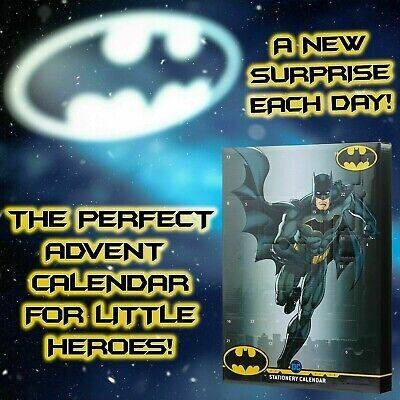 Batman Stationery Advent Calendar for Children - Etsy