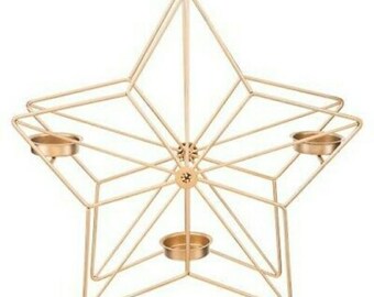 Star Tea Light - Etsy