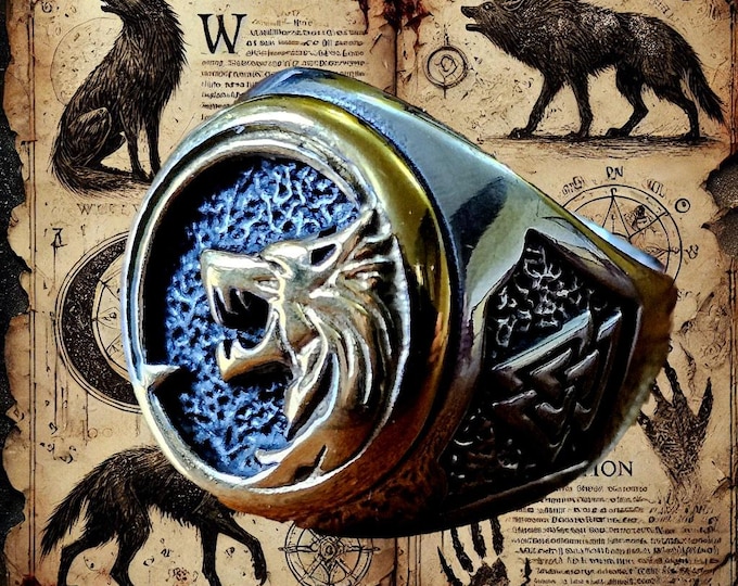 Ring of Lykos Prosperousness - WEALTH of THE WEREWOLF! - Etsy