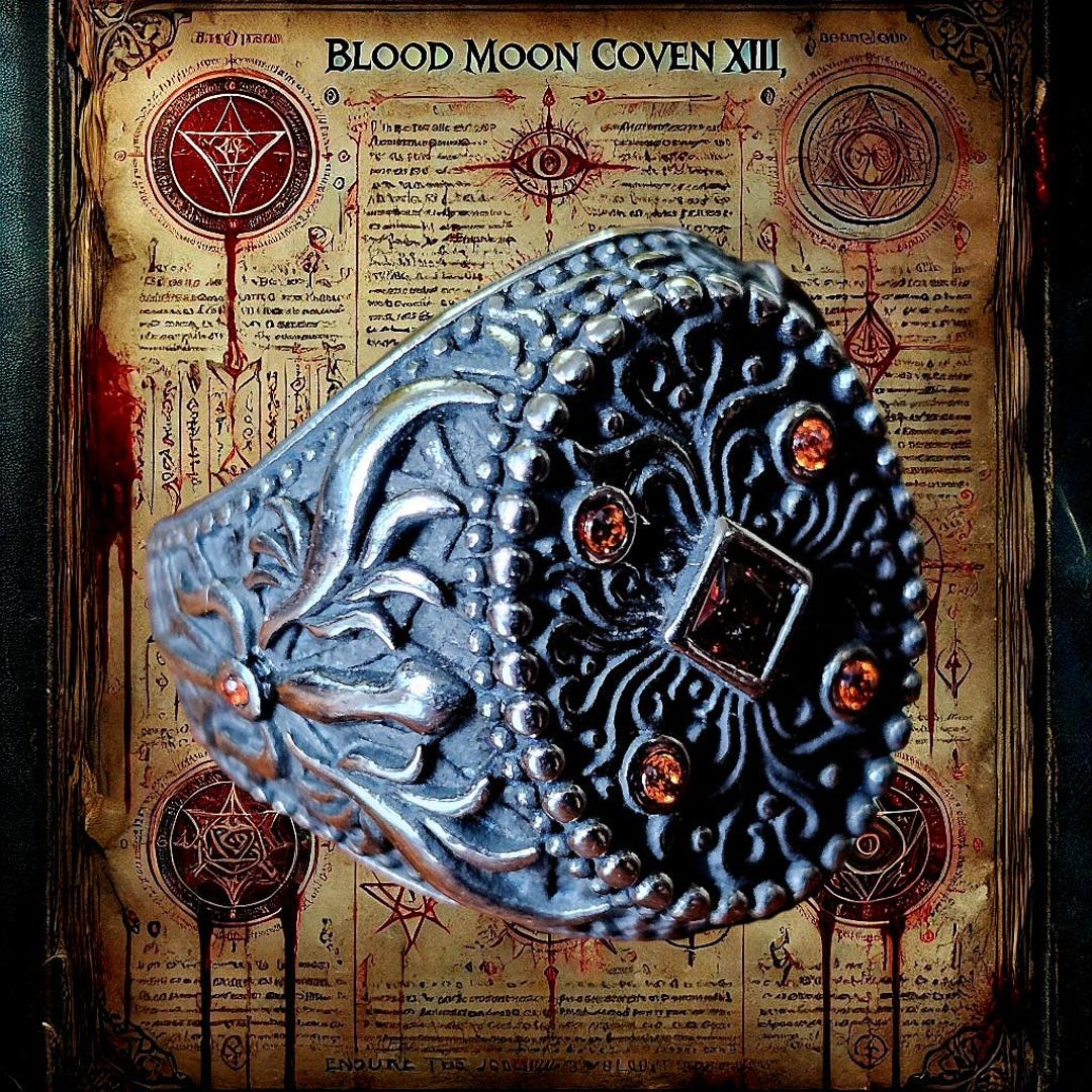 Blood Moon XIII Coven Ring of Vampyric Luxuriance Ultimate VAMPIRE ...