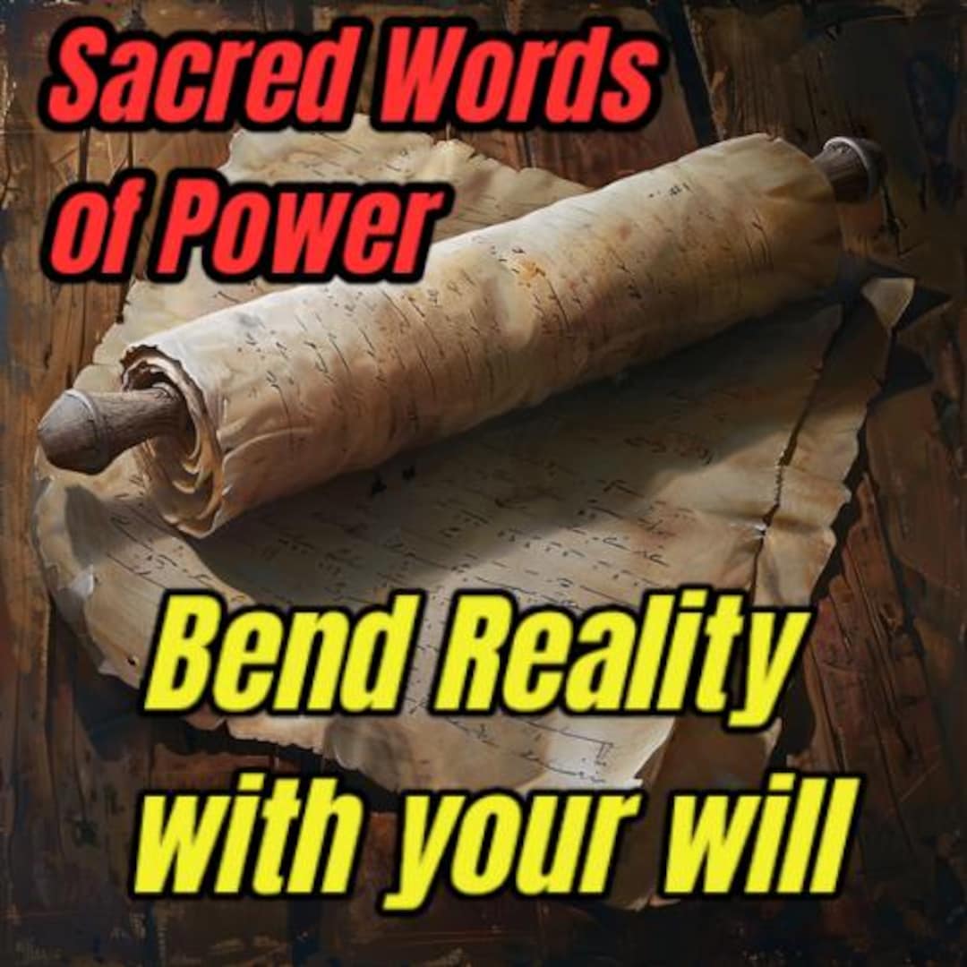 The Codex of Sacred Words: Unlocking the Power of Secret Vibrations - Etsy
