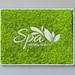 Moss Logo Sign, Custom Moss Wall Art, Preserved Moss Custom Logo Sign ...