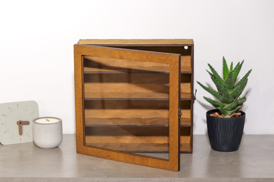 Display Shelf Case Wood Display Case Display Shelves Display For