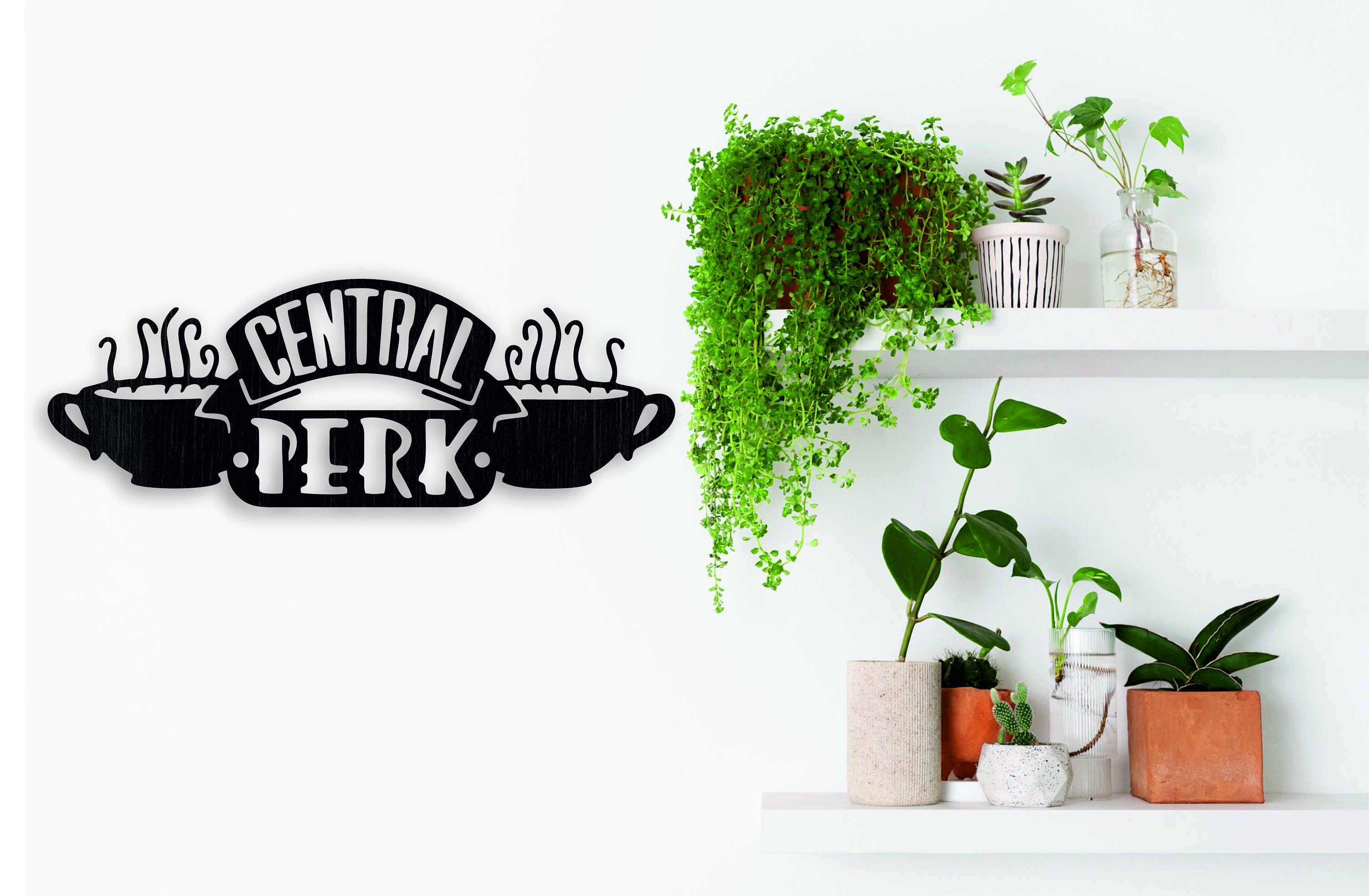 Perk Friends Central Wall Decoration WALL Hanging TV Series - Etsy