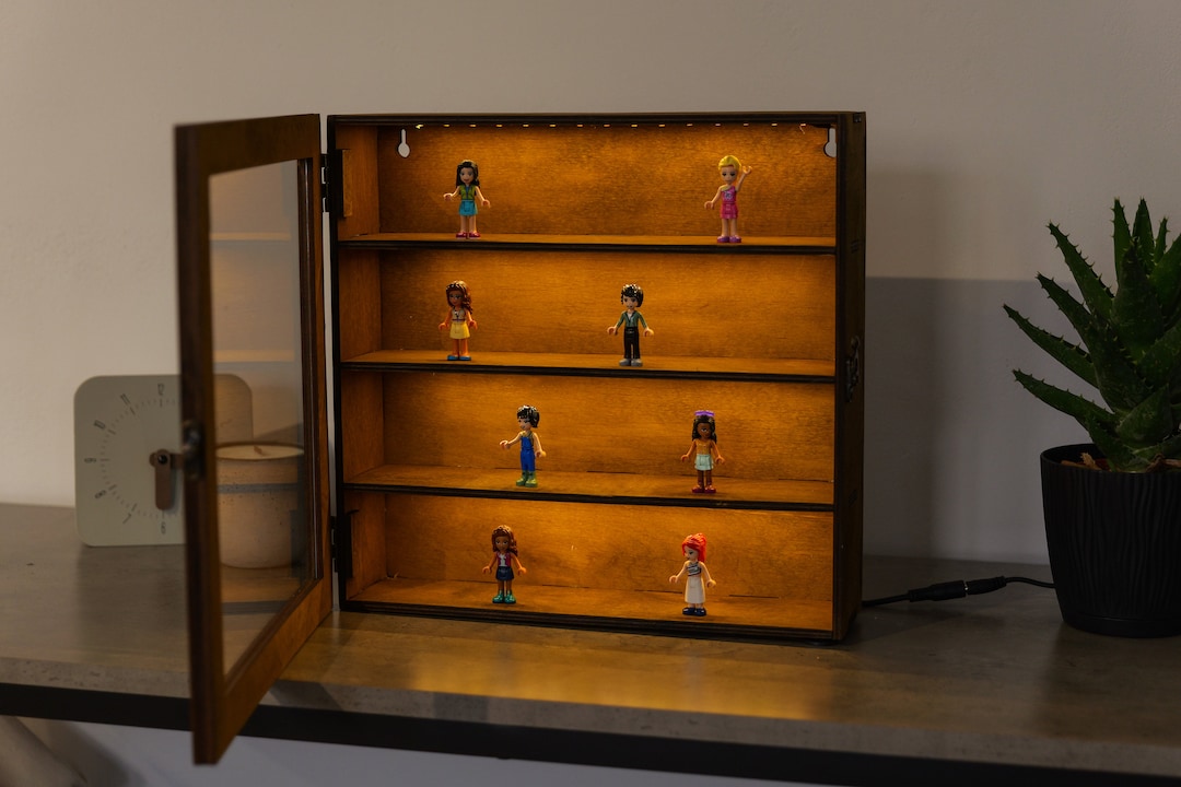 Display Shelf Case, Wood Display Case, Display Shelves, Display for ...