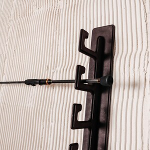 Wall Rod Rack, Rod Holder, Wood Rod Rack, Fishing Rack, Wall Mounted ...