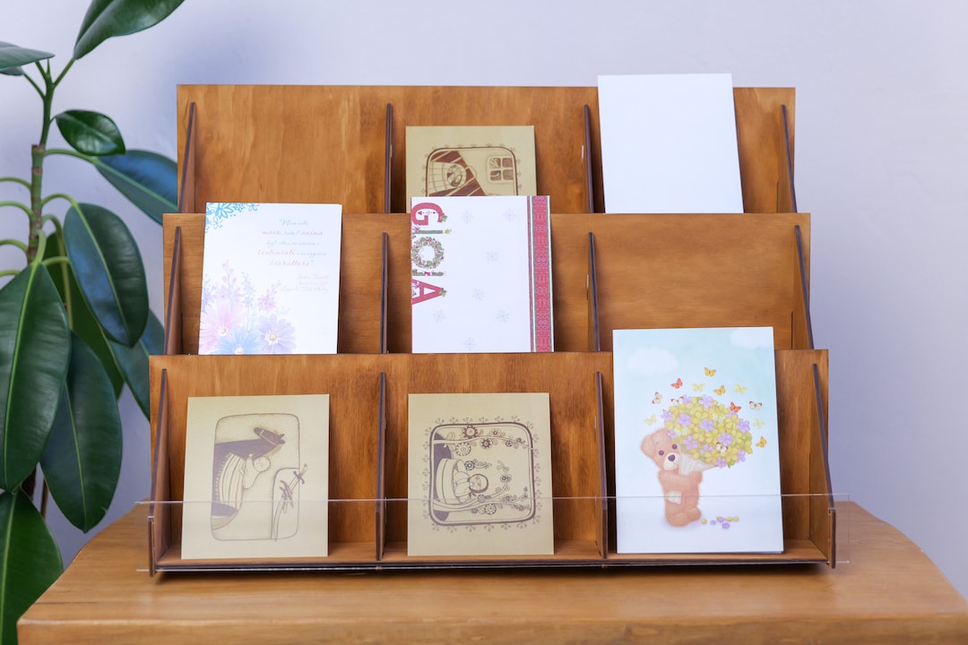 Retail Display Stand, Sticker Market Show Display, Greeting Card Rack ...