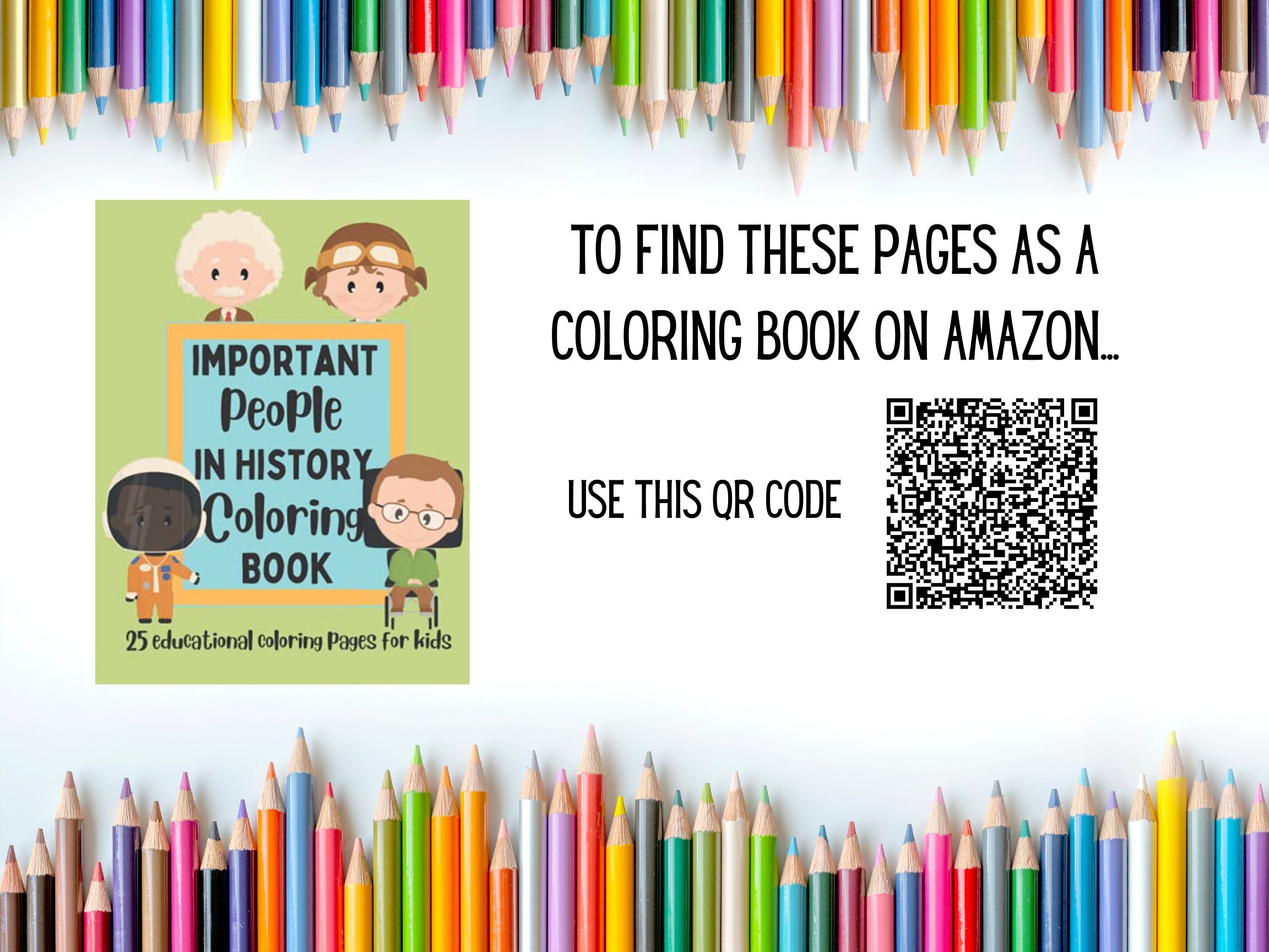 Important People in History Coloring Page Bundle. Homeschool - Etsy