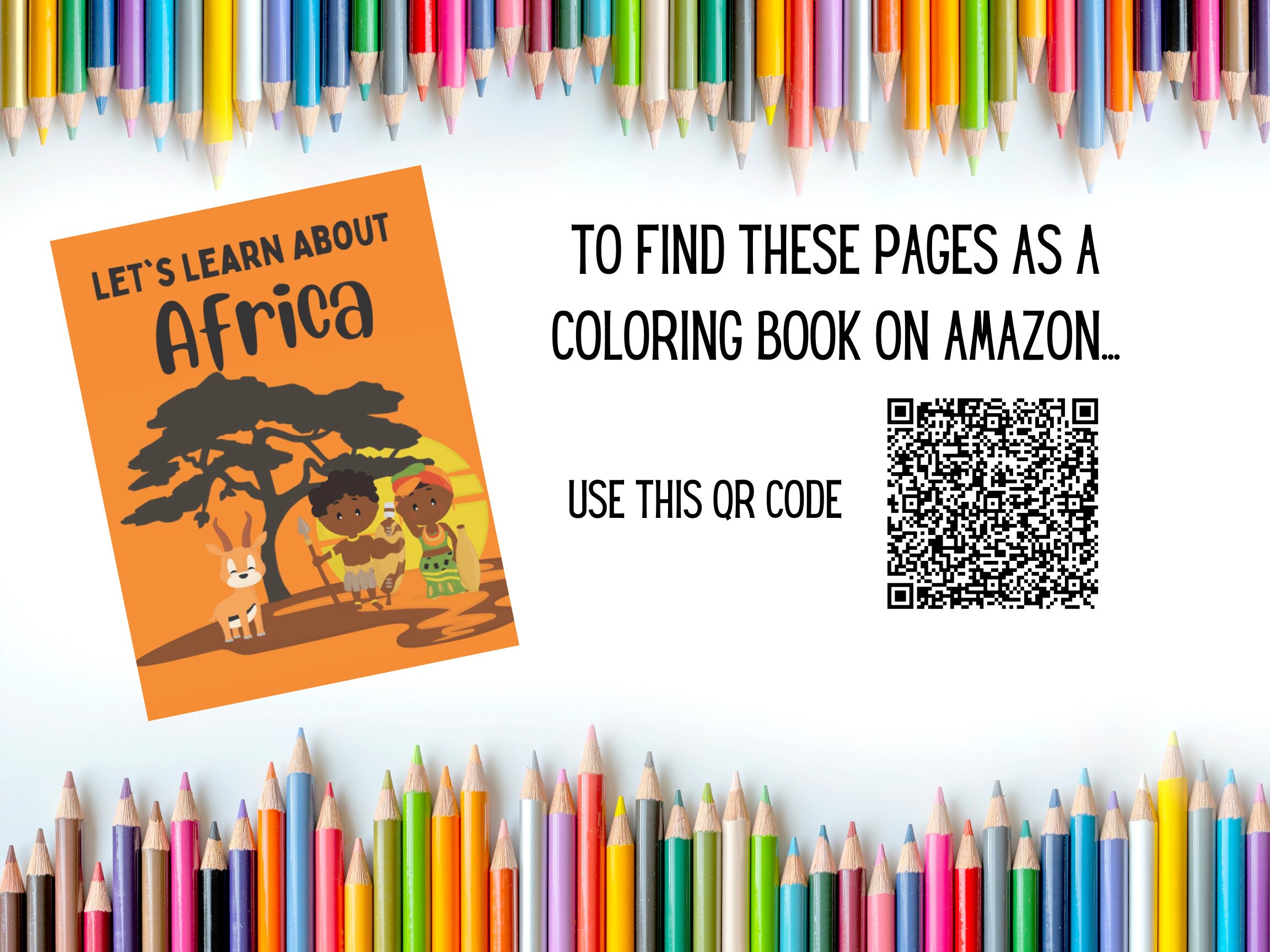 Let's Learn About Africa Coloring Page Bundle. 26 Coloring Activity ...