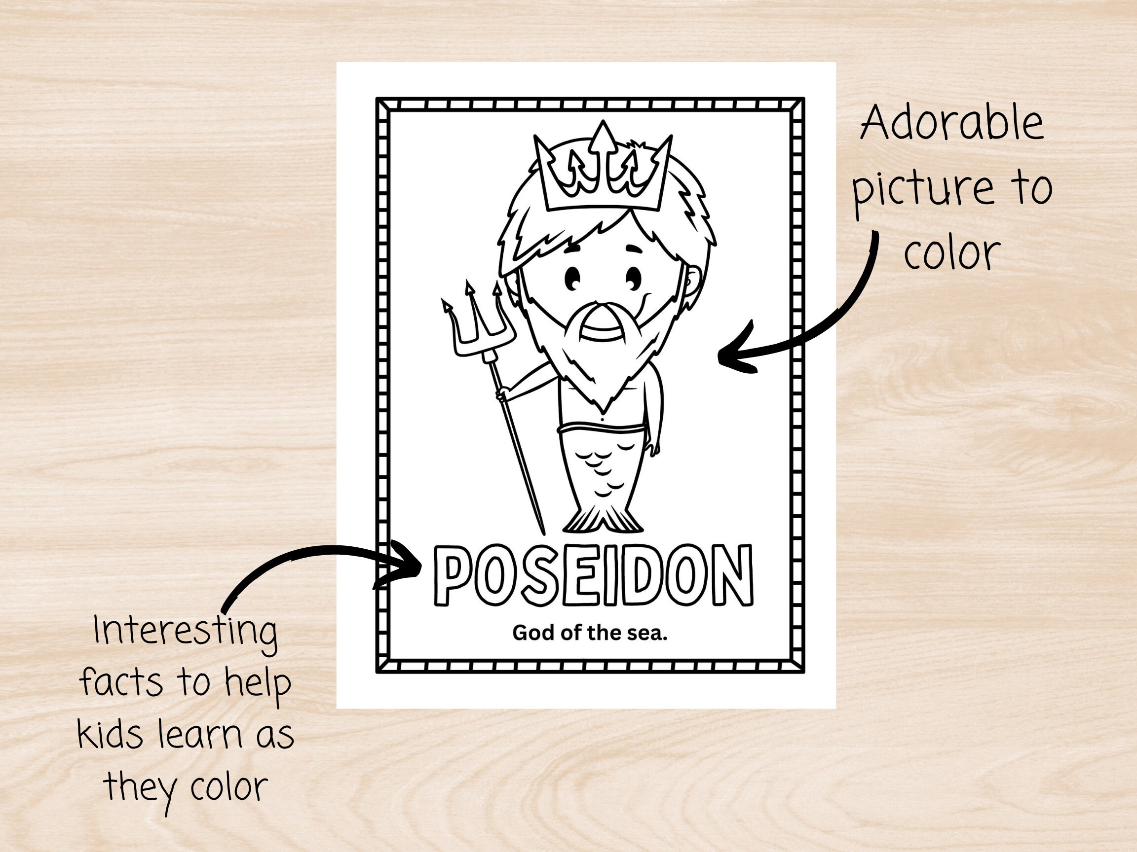 Ancient Greece Educational Coloring Pages for Kids. Teaching Kids About ...