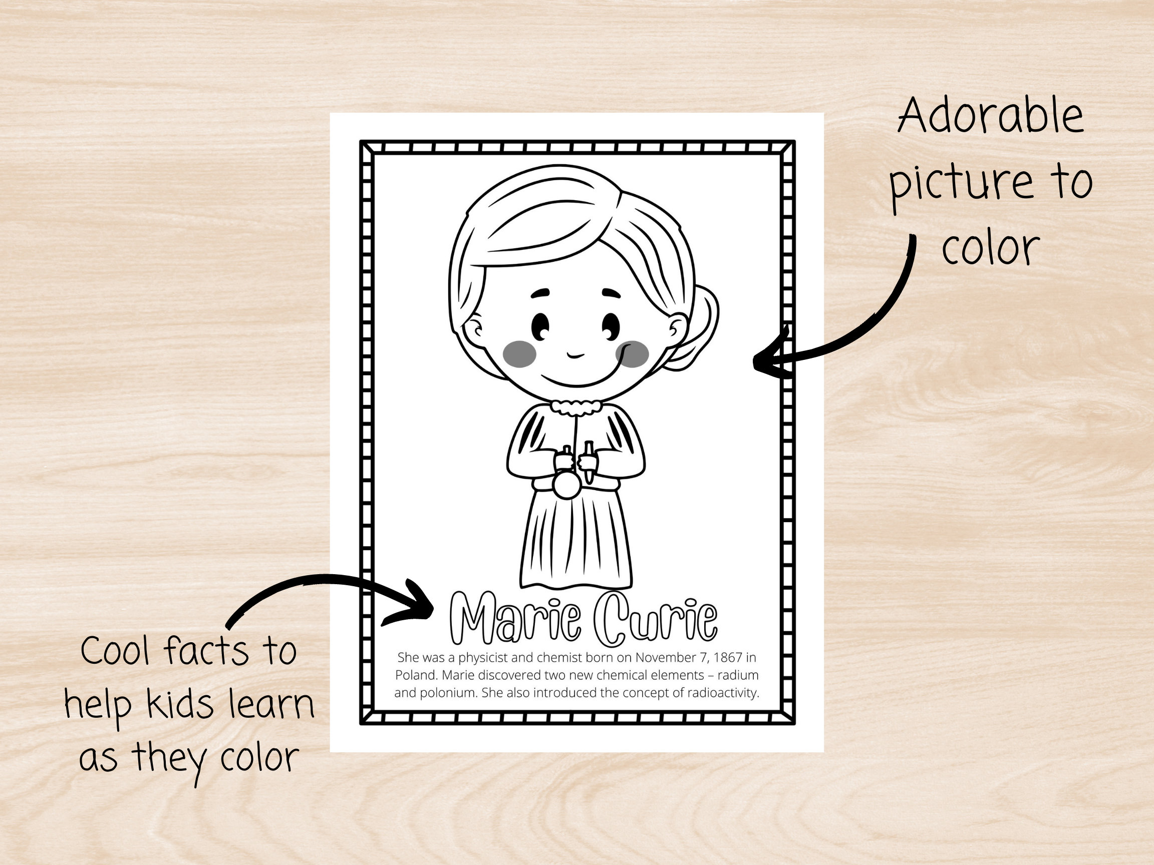 Important People in History Coloring Page Bundle. Homeschool - Etsy