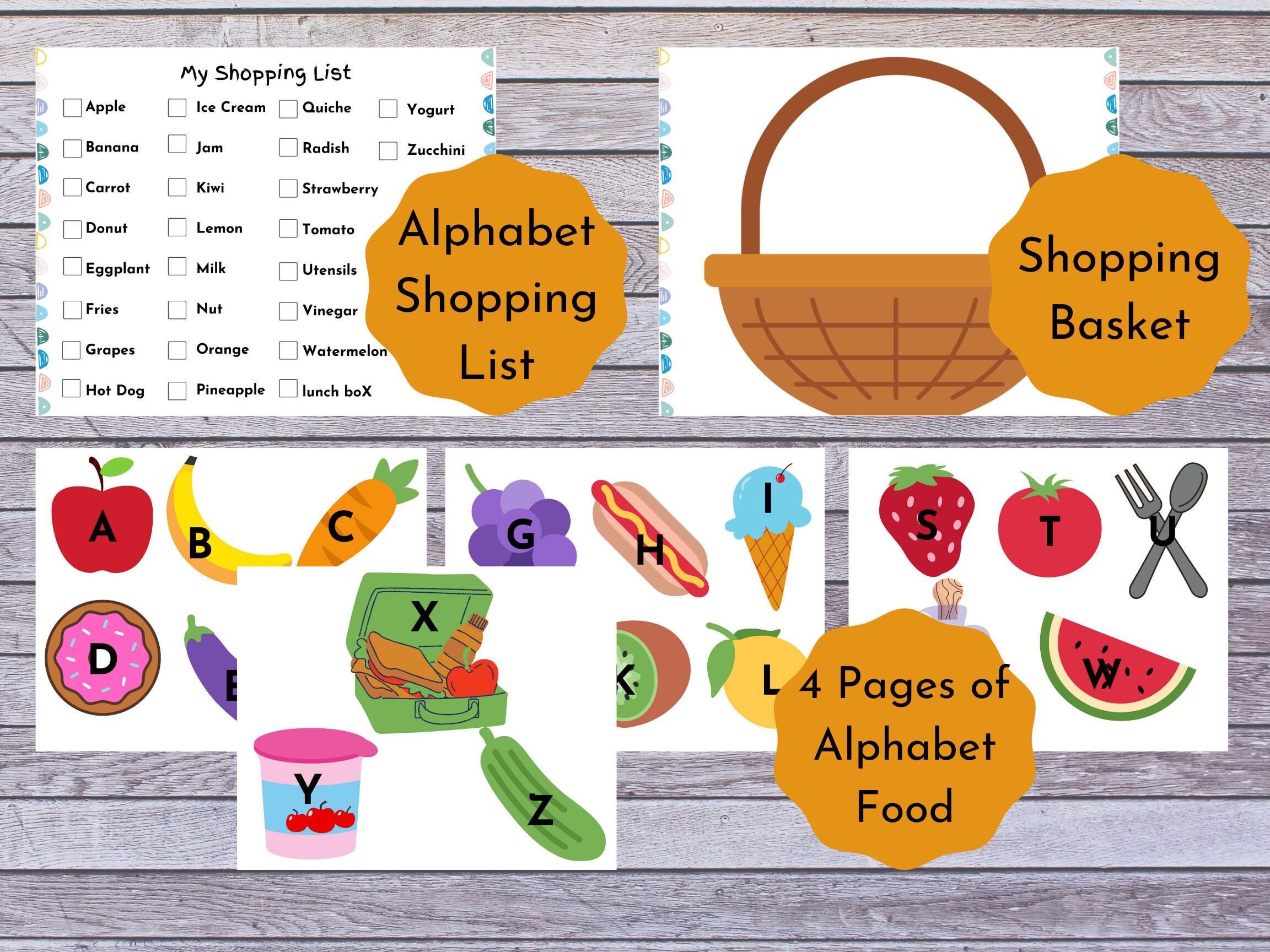 Letter Fluency Game for Kids. Preschool/kindergarten Game to Teach ...