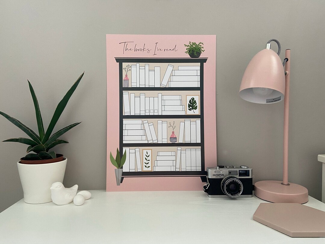 The Books I've Read Book Log A3 Poster / Fill in Your Own Book Log ...