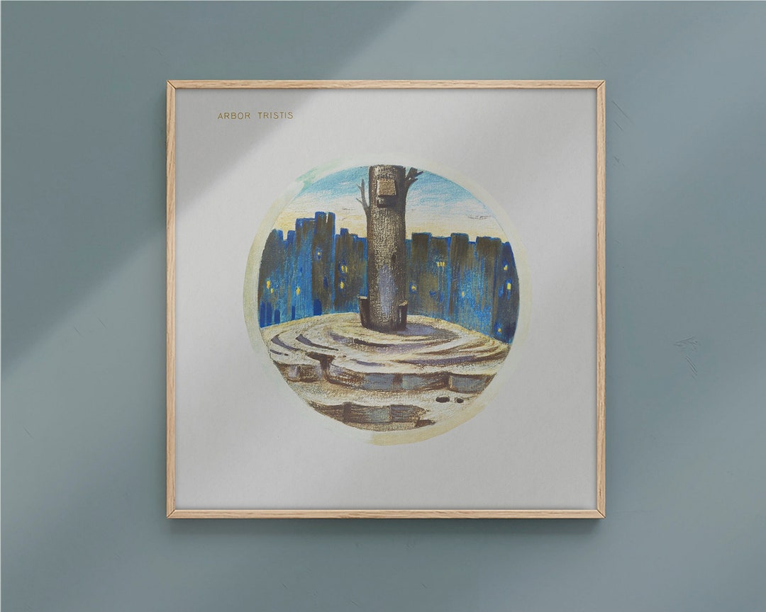 Arbor Tristis From the Flower Book 1905 by Sir Edward Burne Jones #504 ...