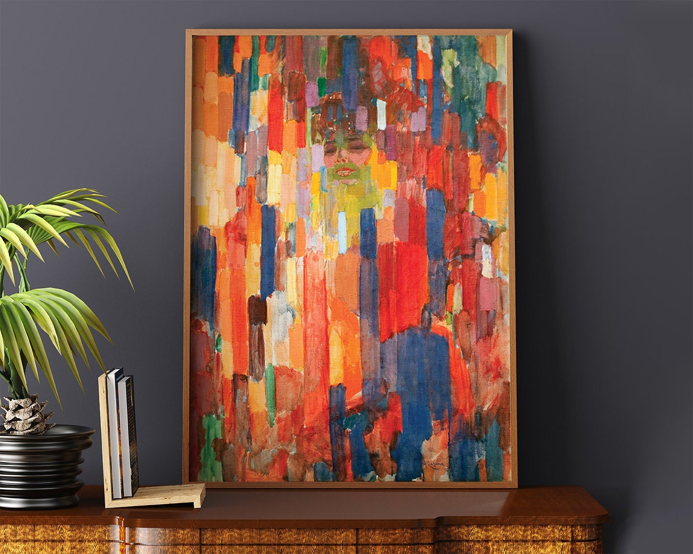 Among Verticals Frantisek Kupka #104 Reproduction Prints, Masterpiece ...