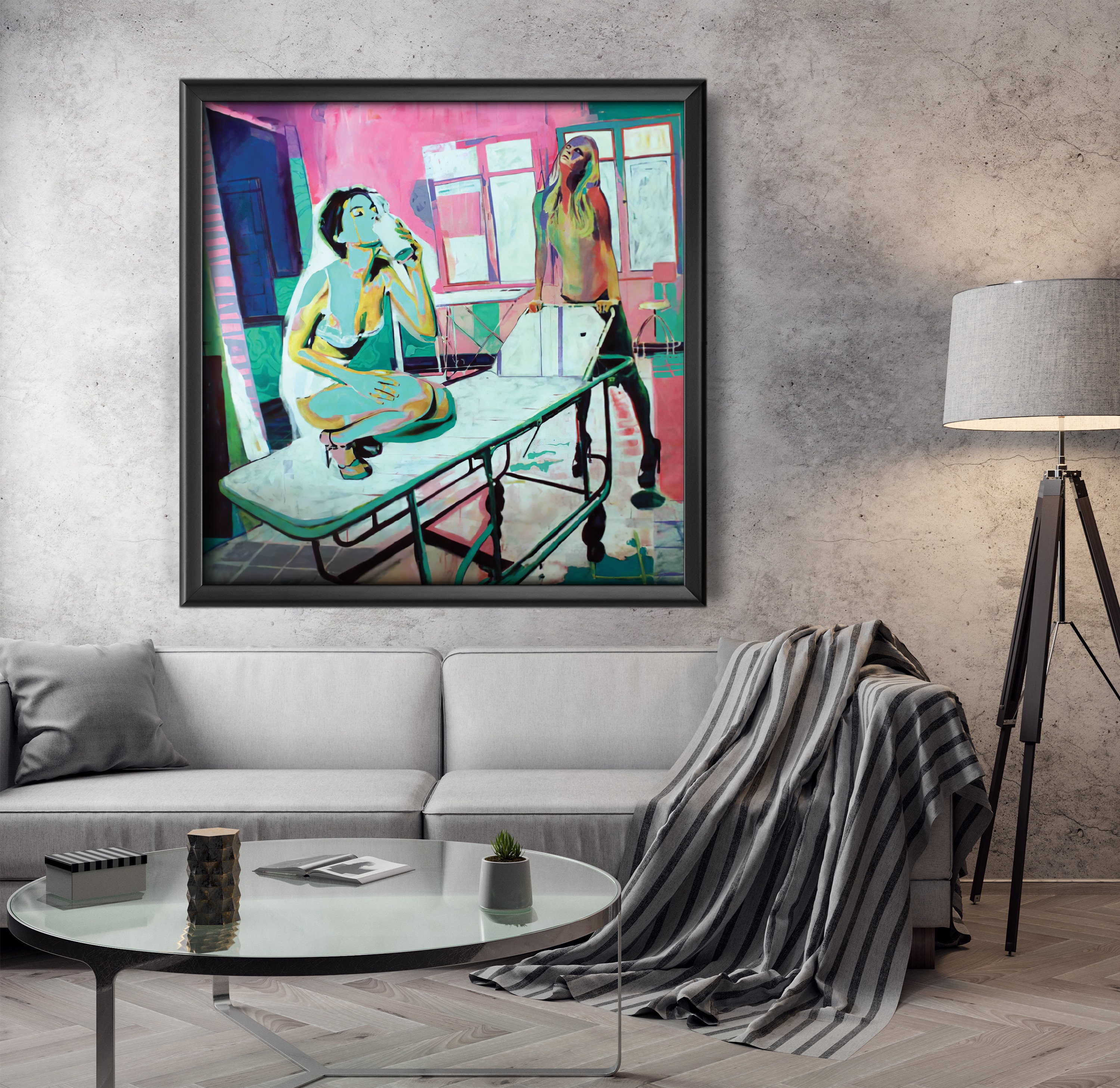 Modern Poster, Desire for Romanticism 9 Poster Print, Fine Art Print ...