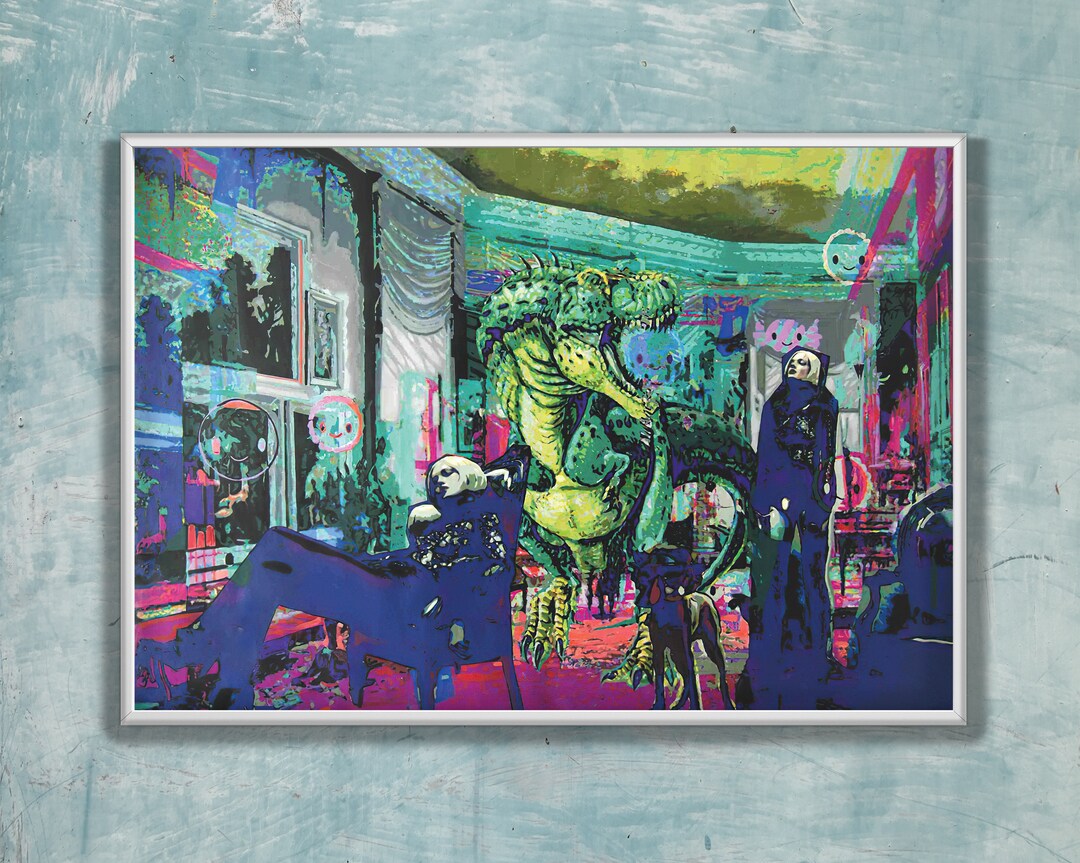 Modern Poster, Raster of Rational Thinking Dino 2013 #23 Poster Print ...