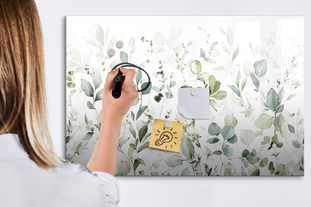 Plants Magnetic Board, Command Center, Green Display Board, Wall ...