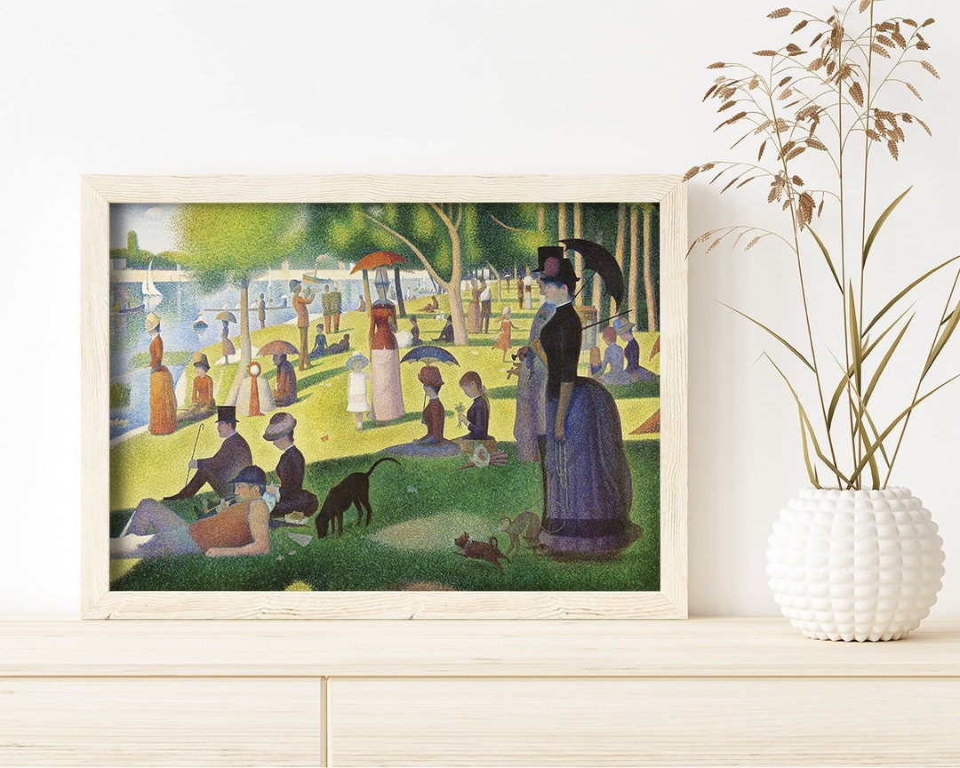 Sunday Seurat Georges Seurat #170 Reproduction Prints, Masterpiece ...