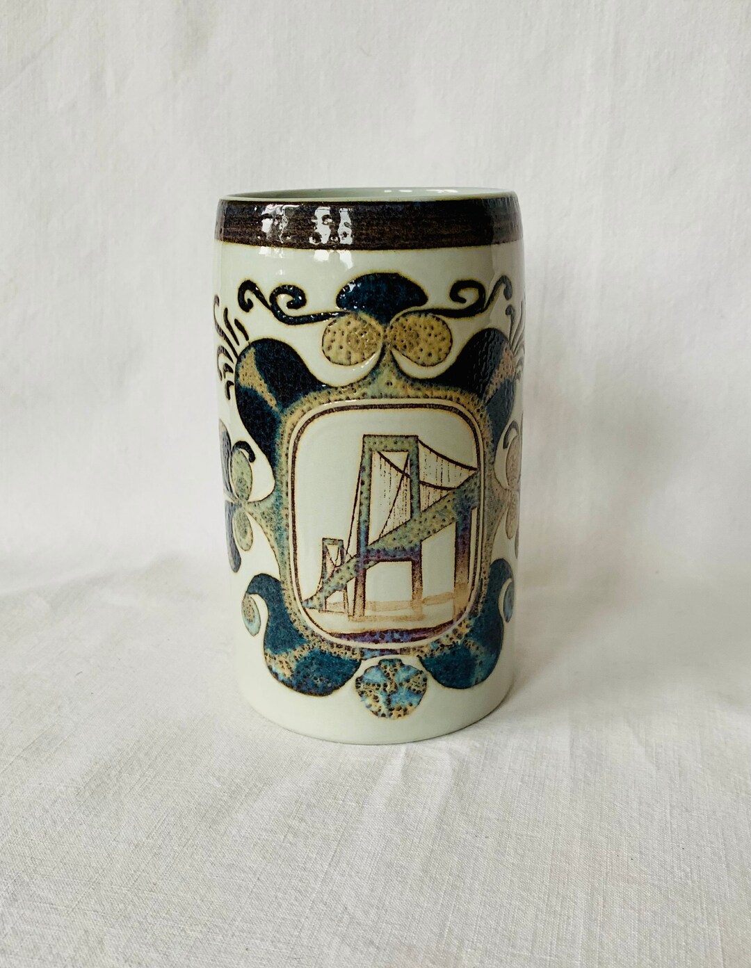 Vintage Nils Thorson "baca" Beer Mugs by Royal Copenhagen, Mid Century ...