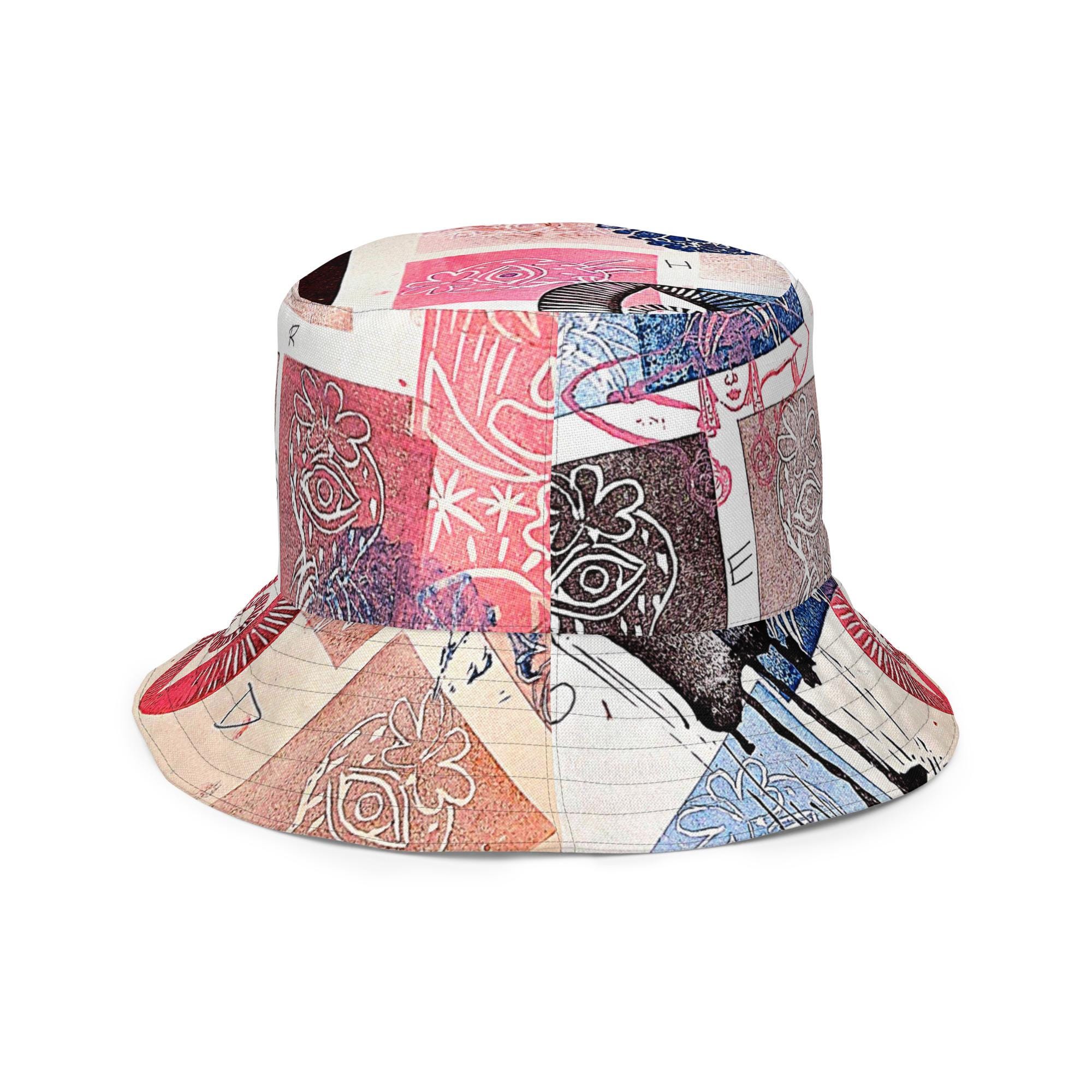 Distressed the Reversible Bucket Hat - Etsy