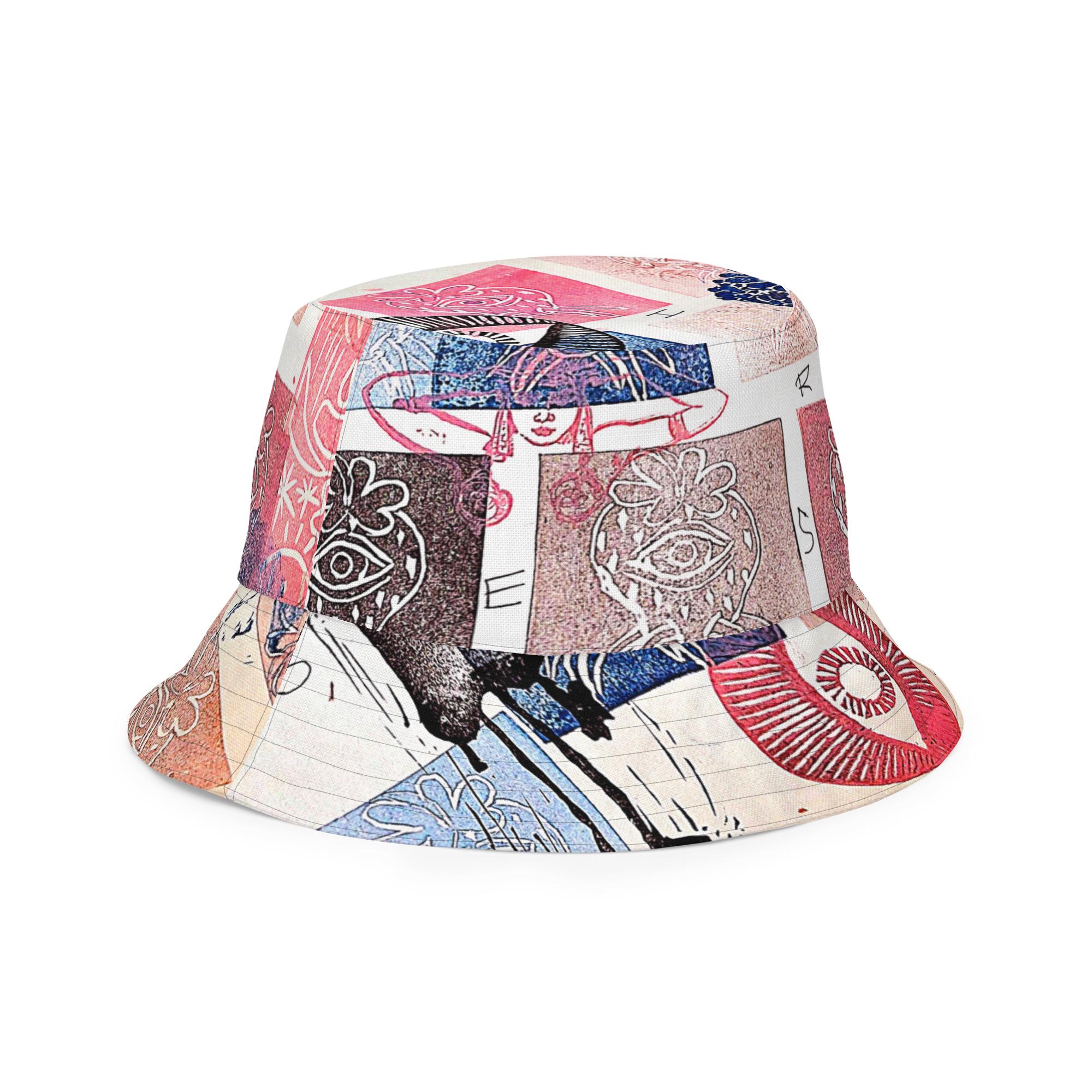 Distressed the Reversible Bucket Hat - Etsy