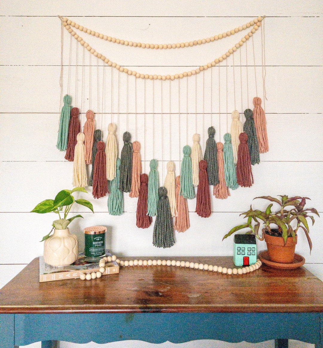 Peppermint Winter Garland, Teal Pink Christmas, Pink and Blue Garland ...