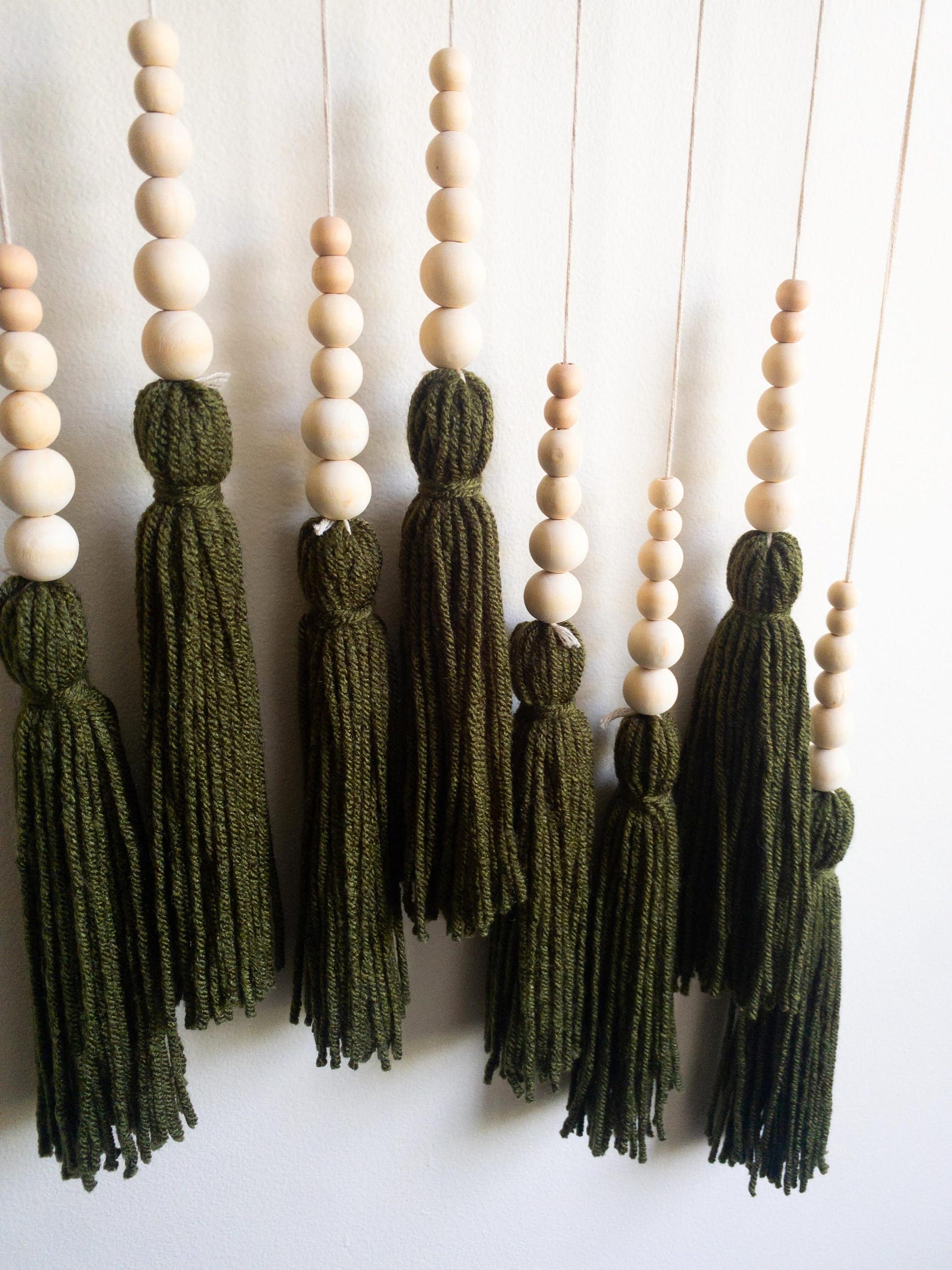 Emerald Forest Garland, Textile Wall Hanging, Tapestry Wall Hanging ...