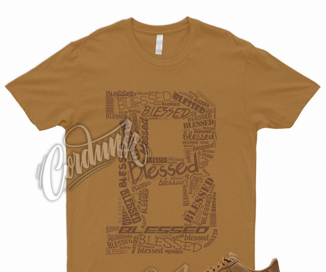 BLESS Shirt for Air Force 1 07 WB Flax Gum Brown Wheat Griffey Boot ...