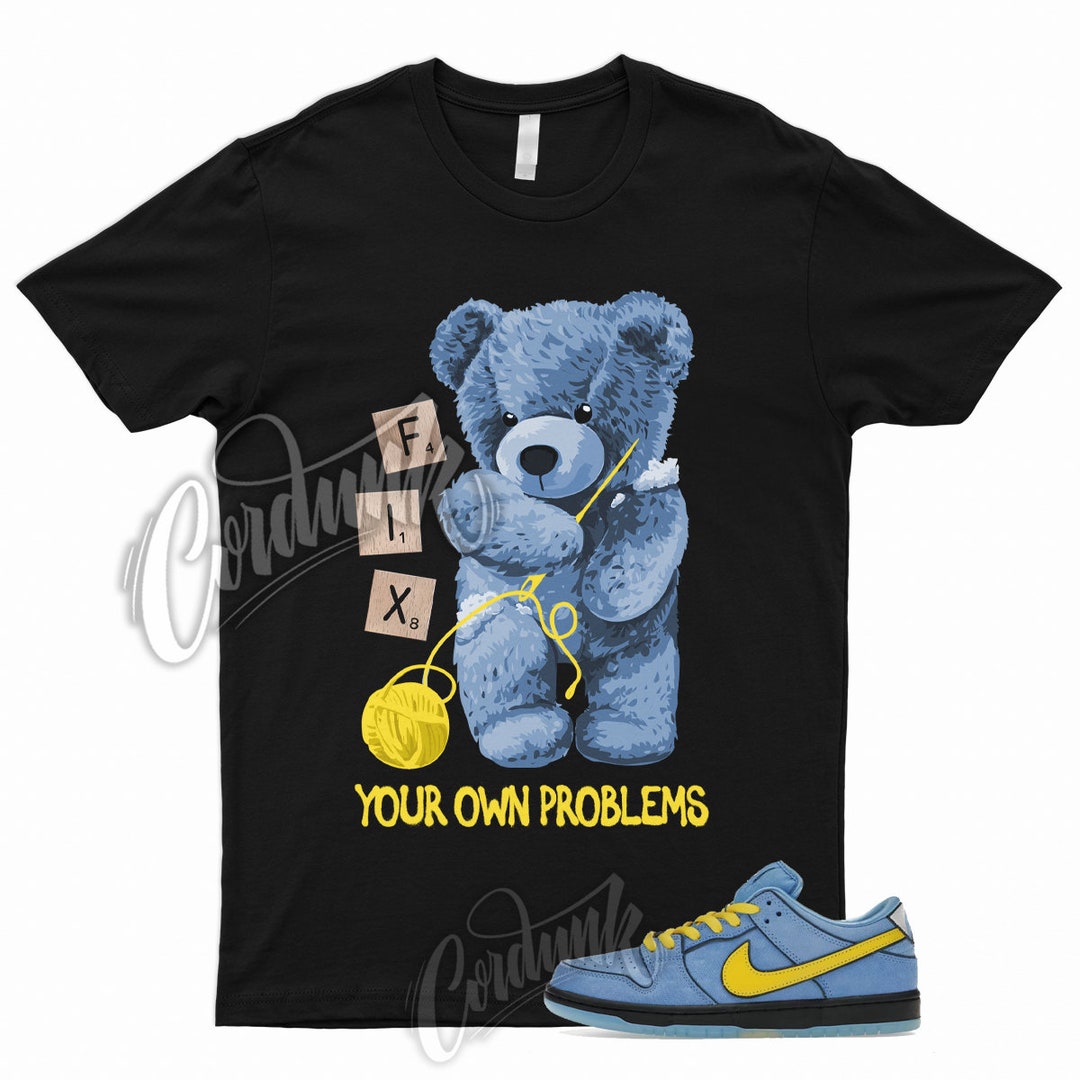 FIX T Shirt for Dunk Low SB Bubbles Blue Chill Deep Royal Active Pink ...