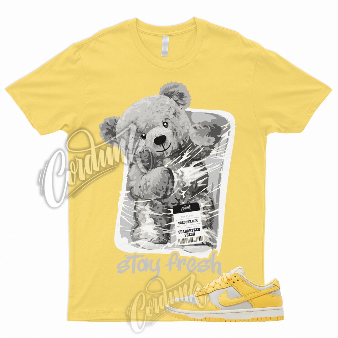 STAY T Shirt to Match Dunk Low Citron Pulse Sail Light Bone Yellow ...