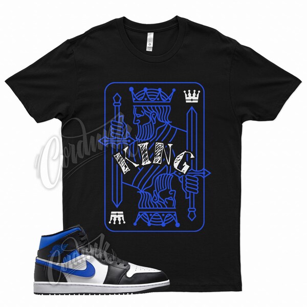 Black and Royal Blue Shirt - Etsy