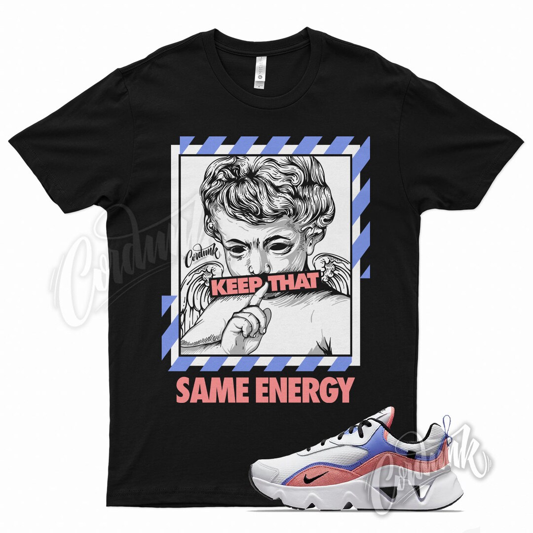 Black " ENERGY " T Shirt for N Ryz 365 2 Magic Ember Sapphire White by ...