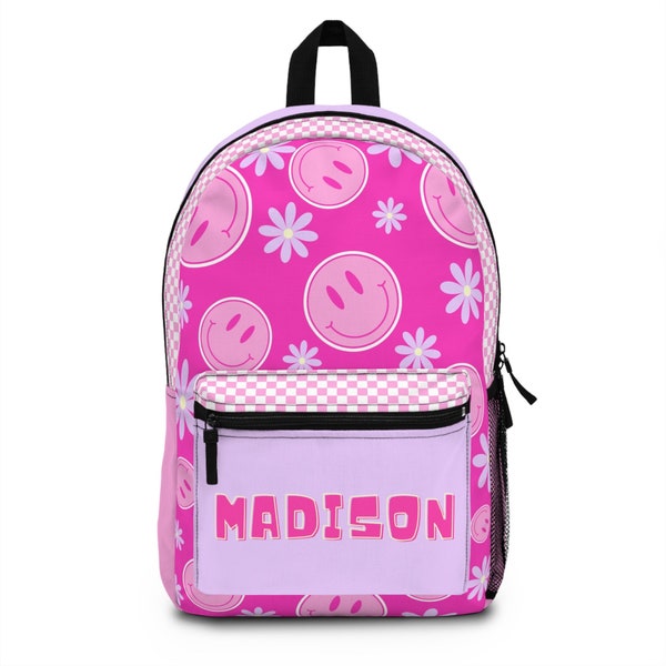 Smiley Face Backpack - Etsy