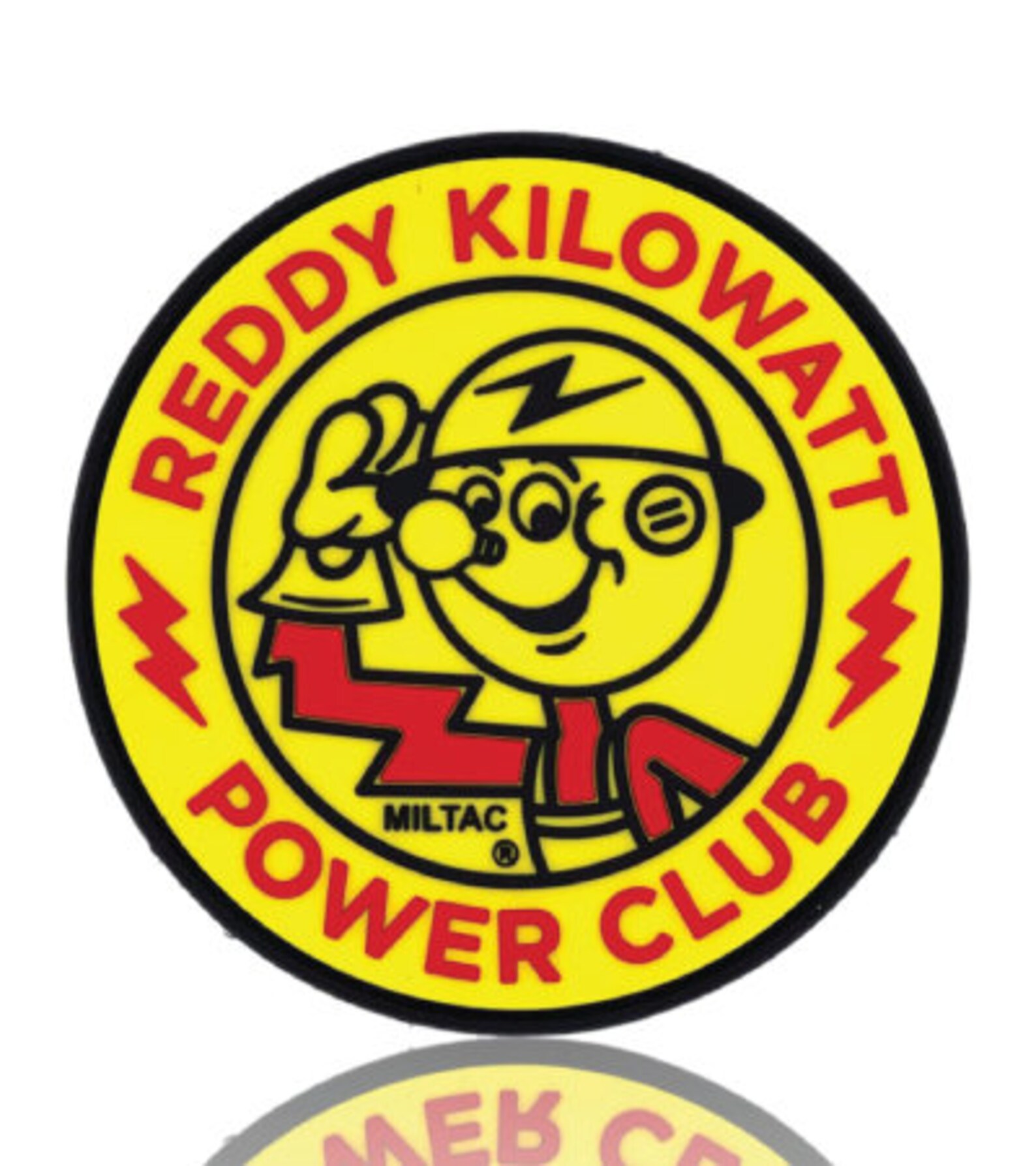 Reddy Kilowatt Vintage Patch Remember Kids Electricity Will Kill You ...