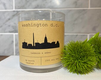 Washington Dc Candle - Etsy